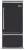 Viking VCBB5363ERGG 36 Inch Built-In Bottom-Freezer Refrigerator with ...