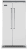 Viking VCSB5423SS 42 Inch Built-in Side by Side Refrigerator with 25.3 ...