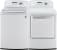 LG LGWADRGW32 Side-by-Side Washer & Dryer Set with Top Load Washer and ...