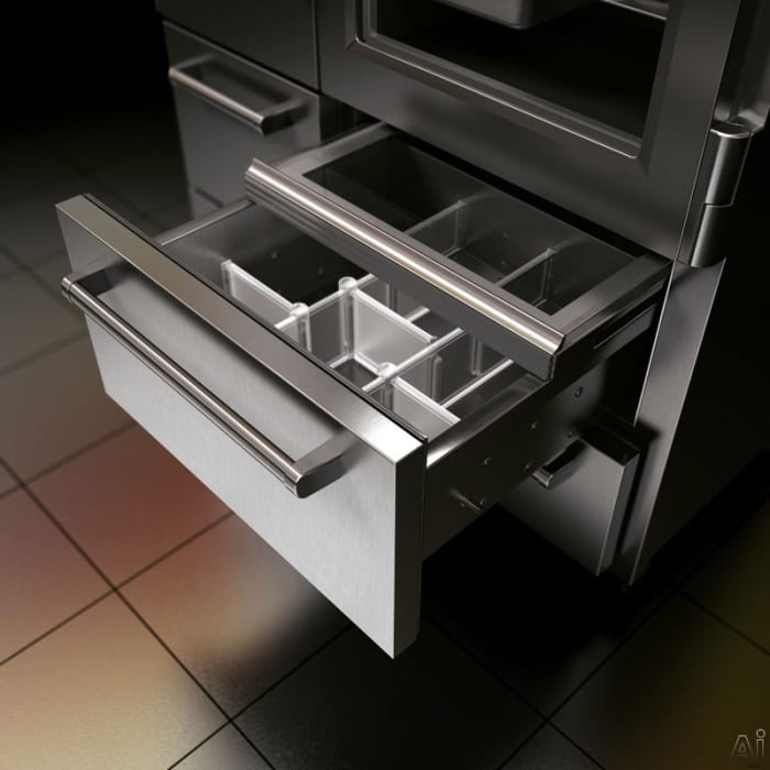 Sub-Zero 648PRO 48 Inch Built-in Side-by-Side Refrigerator with 18.4 cu ...