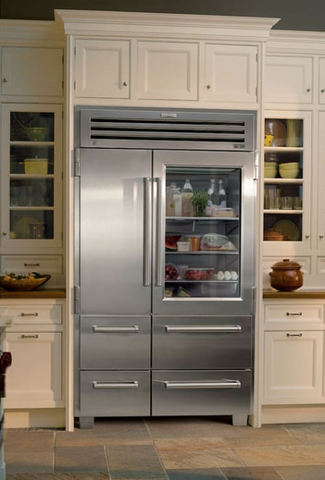 Sub-Zero 648PROG 48 Inch Built-in Side-by-Side Refrigerator with 18.4 ...