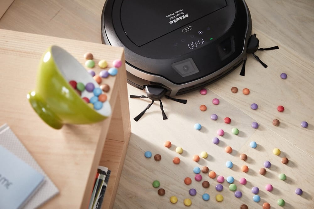 Miele 10673910 Scout RX2 Robot Vacuum Cleaner with Home Vision, Quattro ...