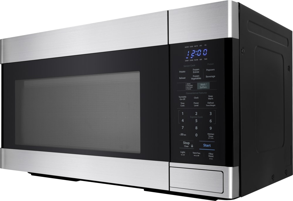 Sharp SMO1652DS 30 Inch Over the Range Microwave with Chrome Grill Rack ...