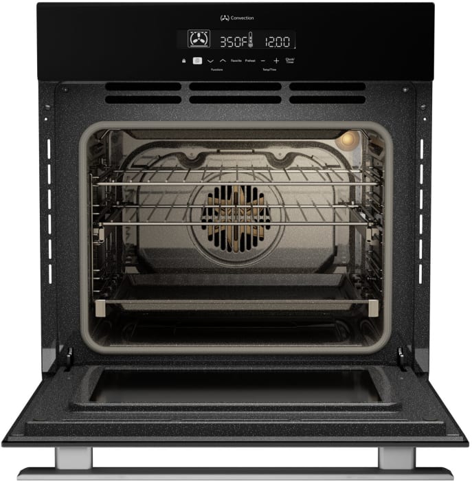 Sharp SWA2450GS 24 Inch Single Electric Wall Oven with 2.5 cu. ft. True ...