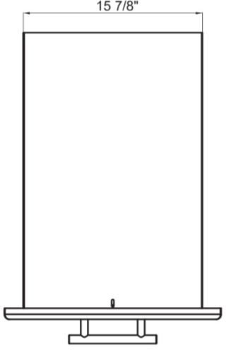 XO XOG20TRASH2 20 Inch Pro-Grade Luxury Trash Roll Out Drawer with 304 ...