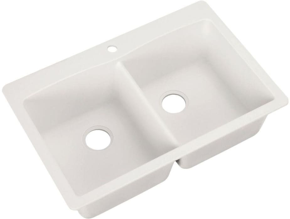Blanco 440221 33 Inch Drop-In/Undermount Double Bowl Granite Sink with ...