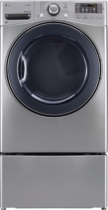 LG DLEX3570V 27 Inch Electric Dryer with TrueSteam™, FlowSense ...