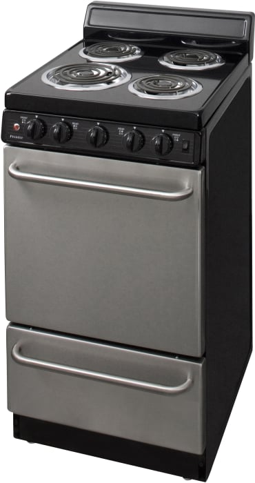 Premier EAK600BP 20 Inch Freestanding Electric Range with 4 Coil ...