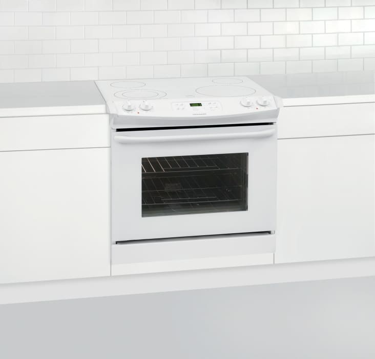 Frigidaire FFED3025PW 30 Inch Drop-in Smoothtop Electric Range with ...