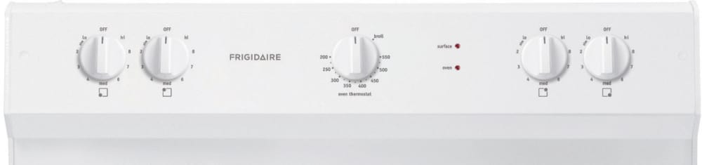 Frigidaire FFEF3005MW 30 Inch Freestanding Electric Range with Chrome ...