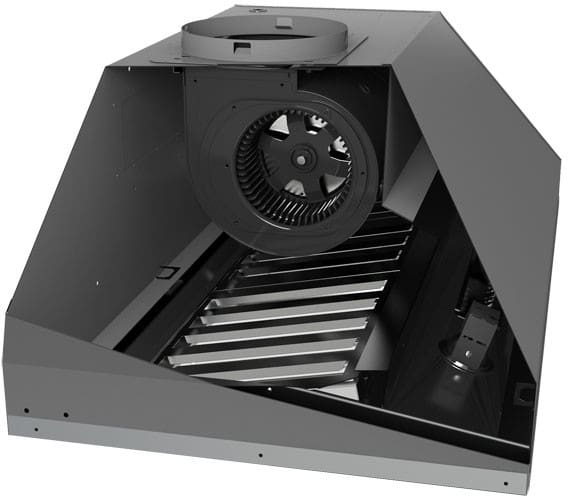 Zephyr AK9234AS 36 Inch Cabinet Insert One-Piece Liner with Airflow ...