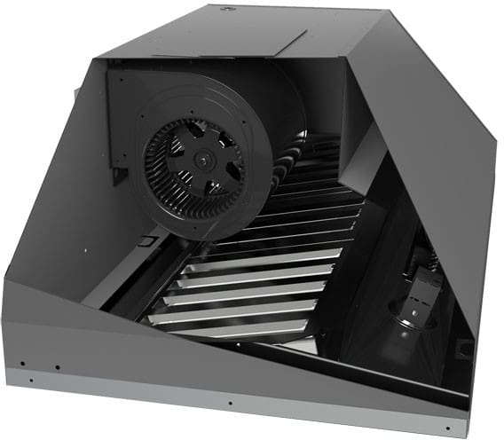 Zephyr AK9234AS 36 Inch Cabinet Insert One-Piece Liner with Airflow ...