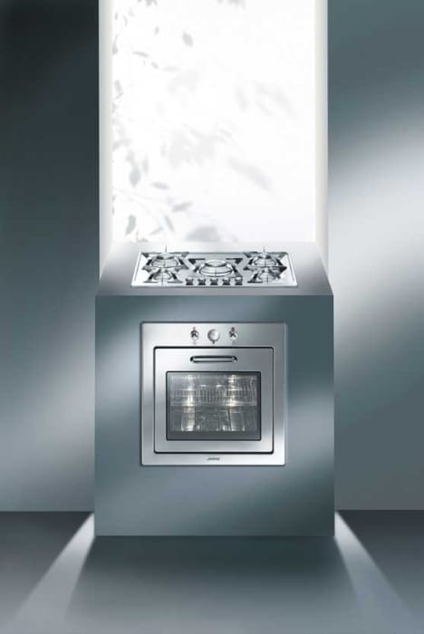 Smeg PU75 28 Inch Gas Cooktop with 5 Sealed Burners, 1 Ultra Rapid ...