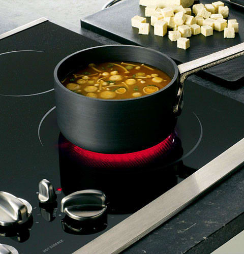 GE PP932SMSS 30 Inch Smoothtop Electric Cooktop with 4 Ribbon Elements ...