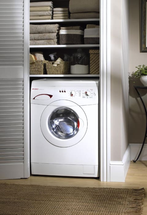 Asko WCAM1812W 24 Inch Washer/Dryer Combo with 3 Spin Speeds, 6 ...