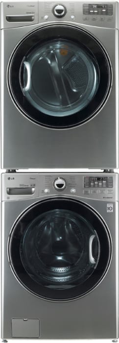 LG WM3470HVA 27 Inch 4.0 cu. ft. Front Load Washer with 12 Wash Cycles ...