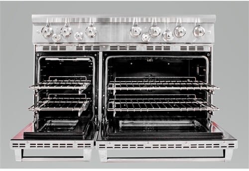 American Range ARROB486GDDFN 48 Inch Freestanding Dual Fuel Range with ...