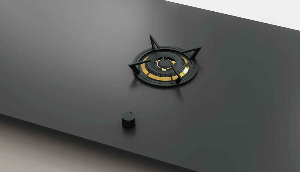 Tulip Cooking TC19462 18,000 BTU / 650 BTU Modular Gas Cooktop with One ...