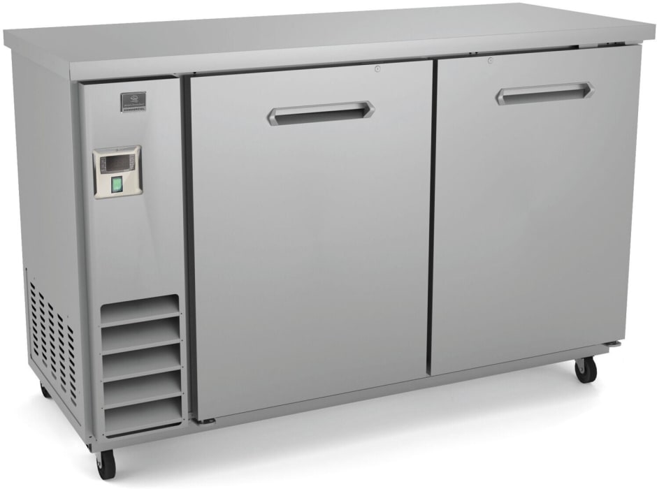 Kelvinator KCHBB60SS 60 Inch Back Bar Refrigerator with 16.6 Cu. Ft ...