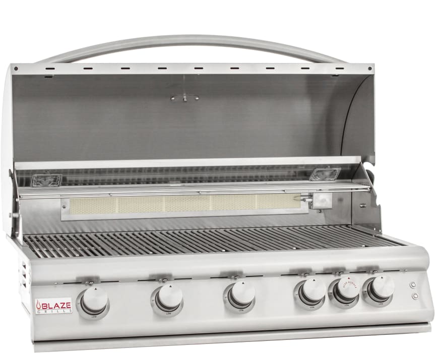 Blaze BLZ5LTE2LP 40 Inch Built-In Gas Grill with 915 sq. in. Cooking ...
