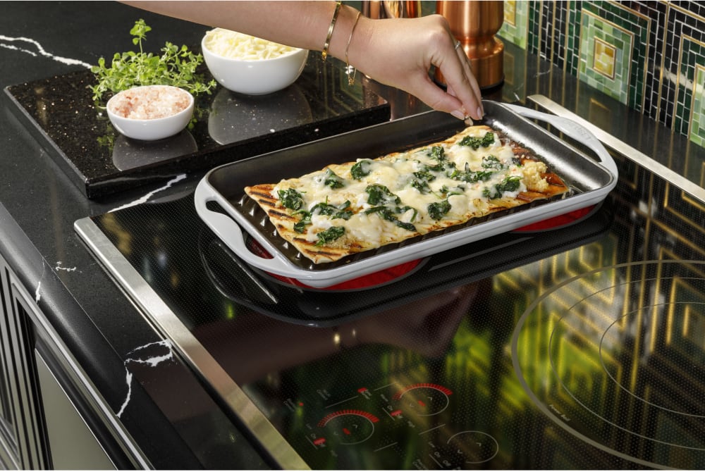 Cafe CEP90302TSS 30 Inch Electric Smart Cooktop with 5 Elements, Tri ...