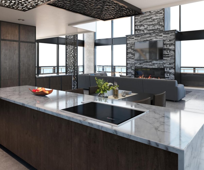 Wolf CI30460TS 30 Inch Induction Cooktop with 4 Cooking Zones, 17 Power ...