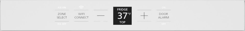 Cafe CIC36LP2VS1 36 Inch Built-In Smart Bottom Freezer Refrigerator ...