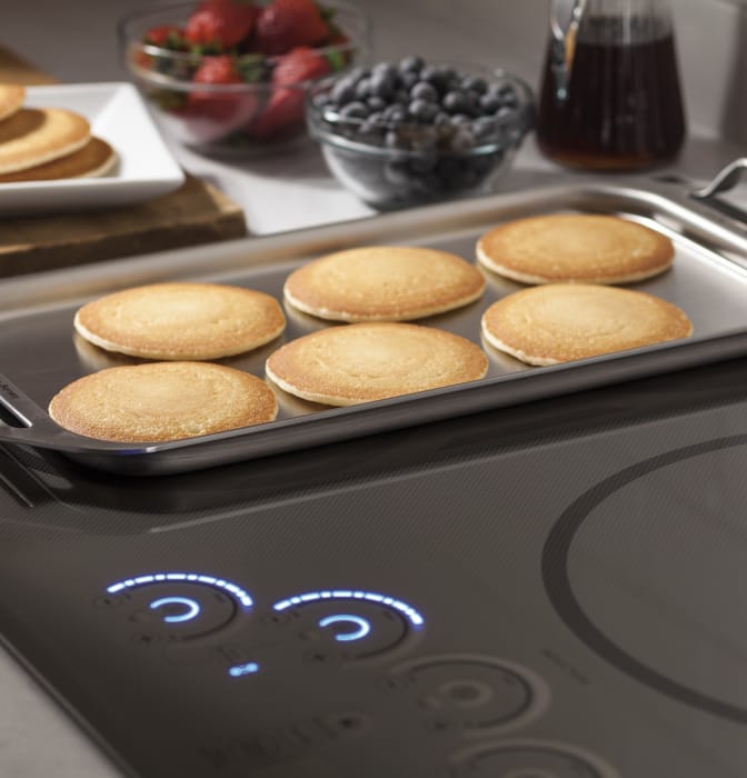 GE CHP9536SJSS 36 Inch Induction Cooktop with 3,700W Induction Element ...