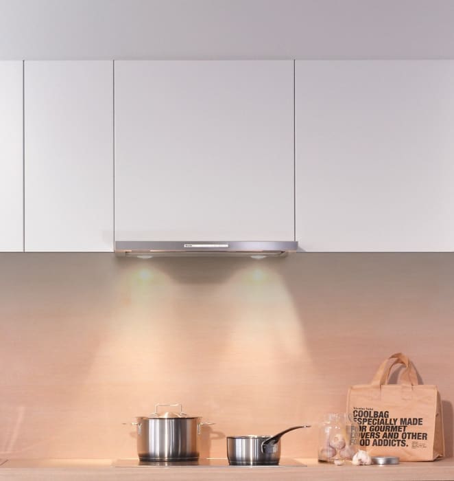 Miele DA3466 24 Inch Under Cabinet Range Hood with 4-Speed/625 CFM ...