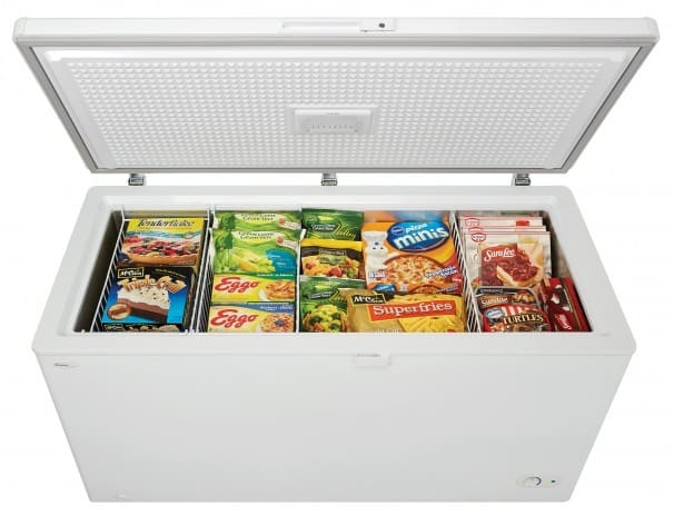 Danby DCF145A1WDD 60" Chest Freezer with 14.5 cu. ft. Capacity, 2 Heavy ...