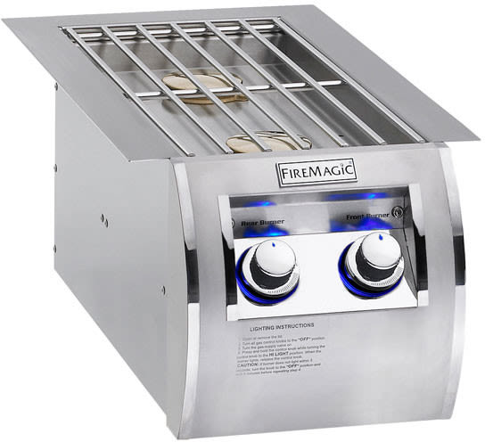 Fire Magic EDOP49 30 Inch Natural Gas Built-in Gas Grill Package with ...