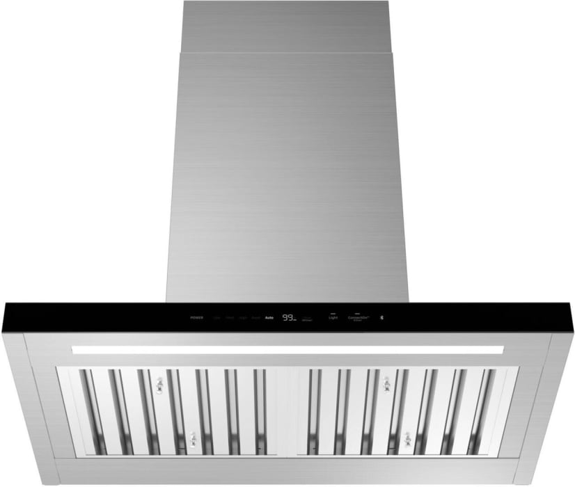 Dacor DHD36U990WS 36 Inch Wall Mount Smart Range Hood with 4-Speed/1200 ...
