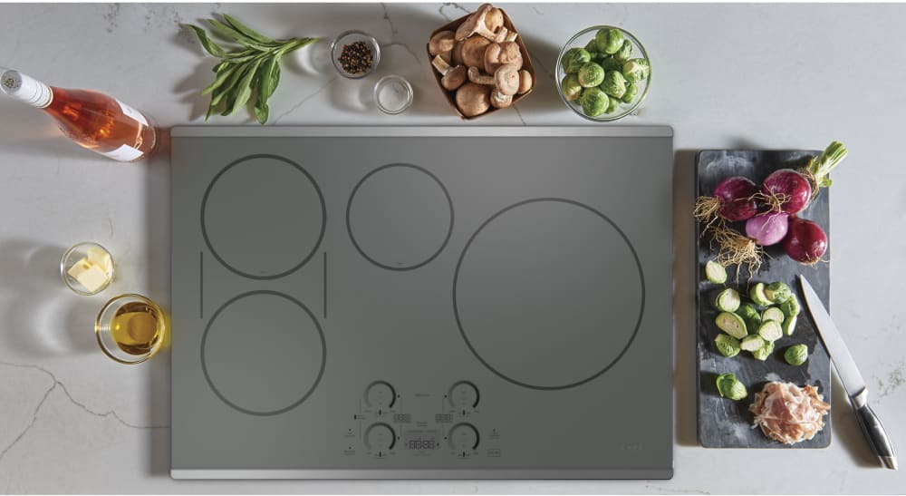 Cafe CHP90302TSS 30 Inch Electric Induction Smart Cooktop with 4 ...