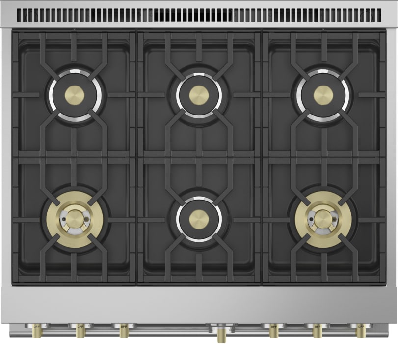 Monogram ZGP366NTSS 36 Inch Freestanding Professional Gas Smart Range ...