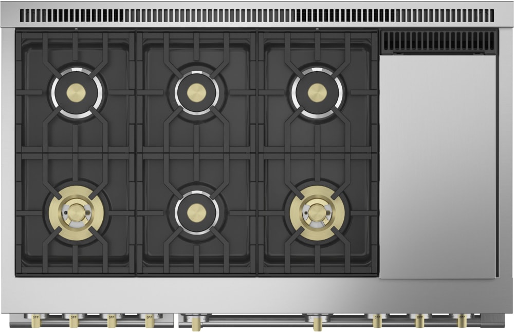 Monogram ZDP486NDTSS 48 Inch Freestanding Professional Dual Fuel Smart ...