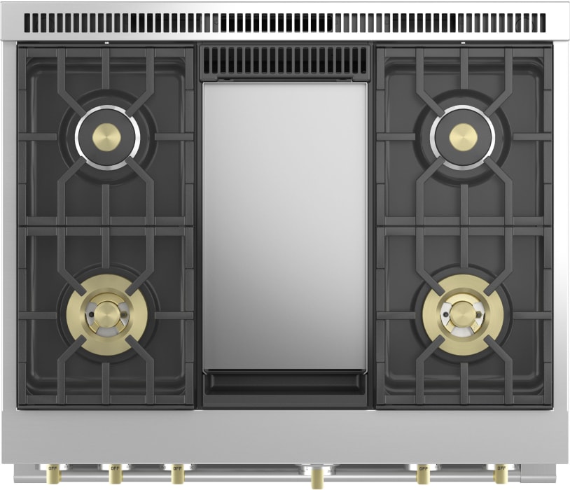 Monogram ZGP364NDTSS 36 Inch Freestanding Professional Gas Smart Range ...
