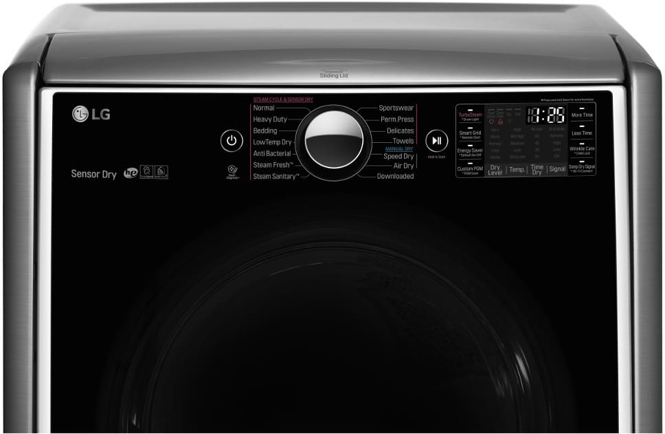 LG DLEX5000V 27 Inch 7.4 cu. ft. Electric Dryer with 14 Dry Cycles ...