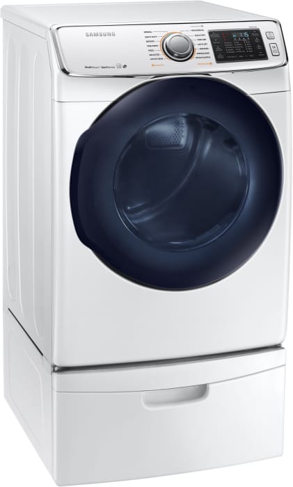 Samsung DV50K7500GW 27 Inch 7.5 cu. ft. Gas Dryer with 14 Dry Cycles ...
