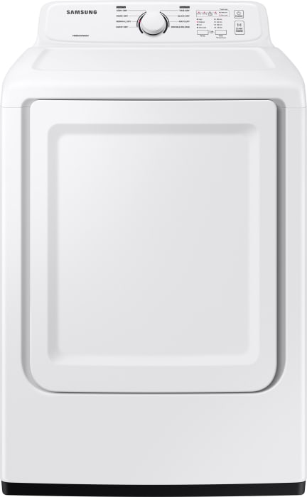 Samsung DVE41A3000W 27 Inch Electric Dryer with 7.2 cu. ft. Capacity, 8 ...