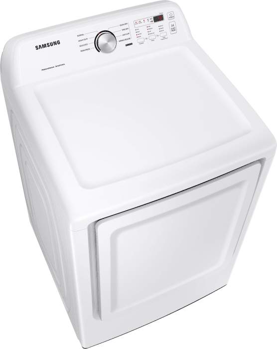 Samsung DVG45T3200W 27 Inch Gas Dryer with 7.2 cu. ft. Capacity, Smart ...