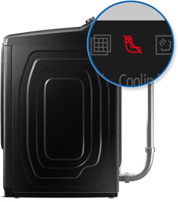 Samsung DVE52A5500V 27 Inch Smart Electric Dryer with 7.4 cu. ft ...