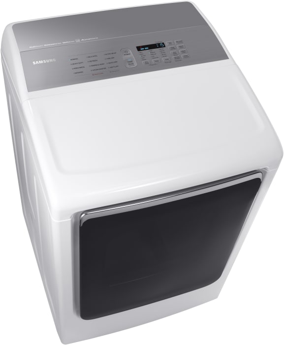 Samsung DVE54M8750W 27 Inch Electric Smart Dryer with Multi-Steam™, Wi ...