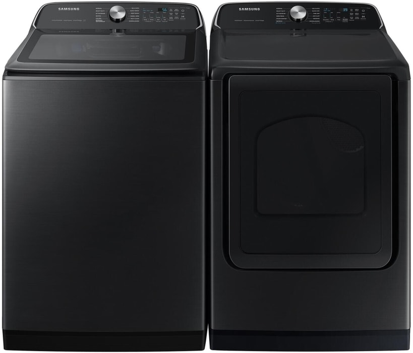 Samsung SAWADREAV7100 Side-by-Side Washer & Dryer Set with Top Load ...