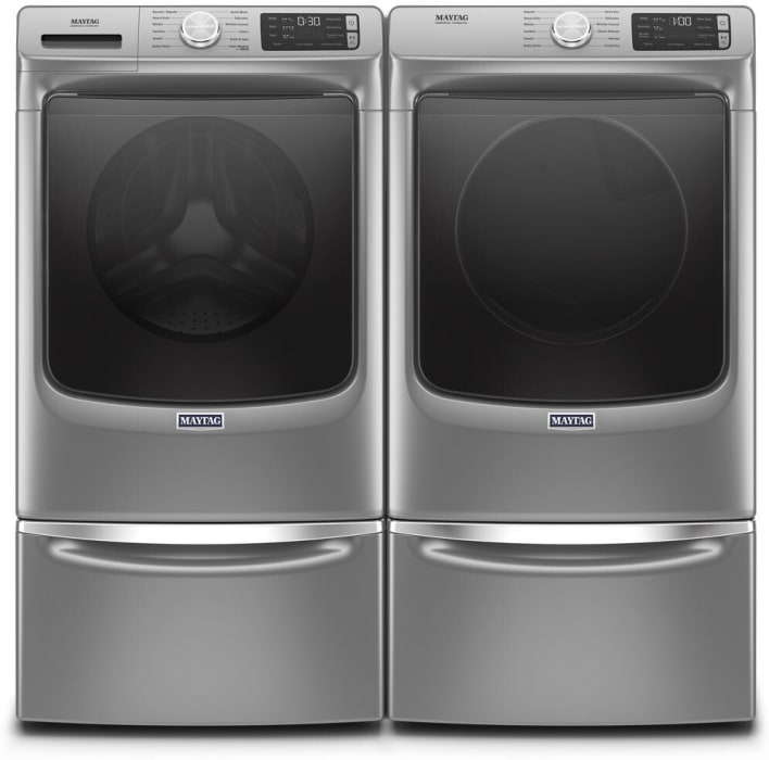 Maytag MED6630HC 27 Inch Electric Dryer with 7.3 Cu. Ft. Capacity ...