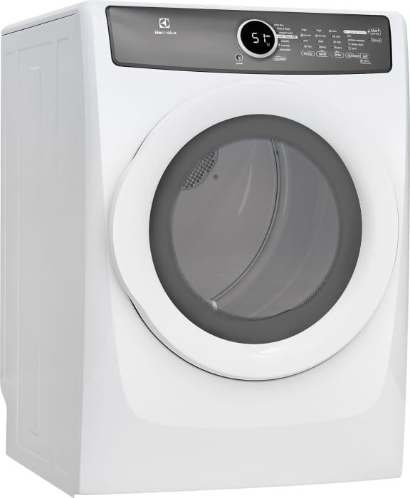 Electrolux EFME617SIW 27 Inch 8.0 cu. ft. Electric Dryer with Moisture ...