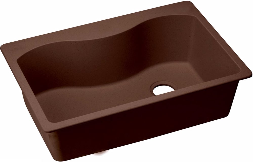 Elkay ELGS3322RPC0 33 Inch Drop-In Sink with E-Granite Construction, 9 ...