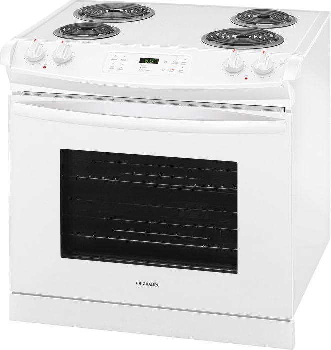 Frigidaire FFED3016TW 30 Inch Drop-In Electric Range with Vari-Broil ...