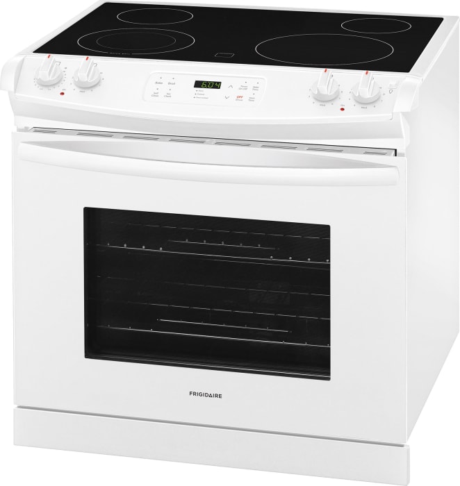 Frigidaire FFED3026TW 30 Inch Drop-In Electric Range with SpaceWise ...