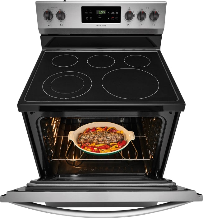 Frigidaire FFEF3054TS 30 Inch Electric Range with 5 Heating Elements, 5 ...