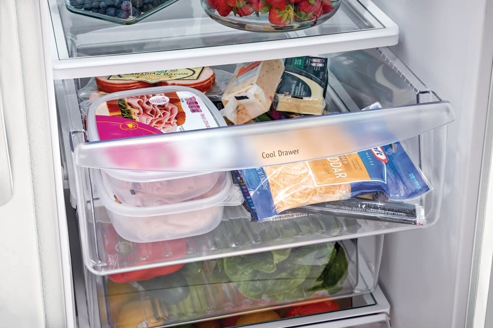 Frigidaire FFSS2615TP 36 Inch Side-by-Side Refrigerator with 25.5 Cu ...
